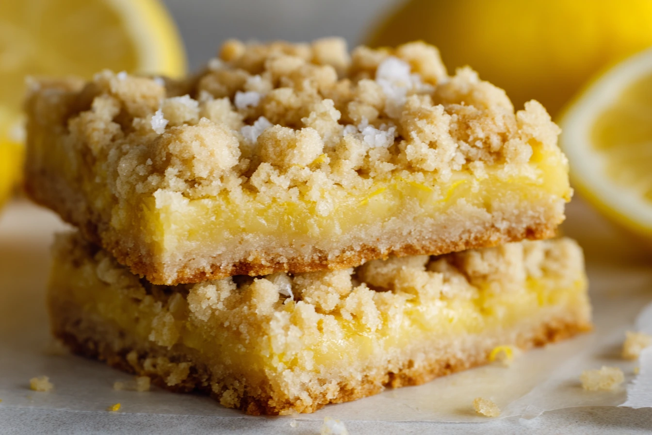 Sugar Cookie Lemonade Crumble Bars