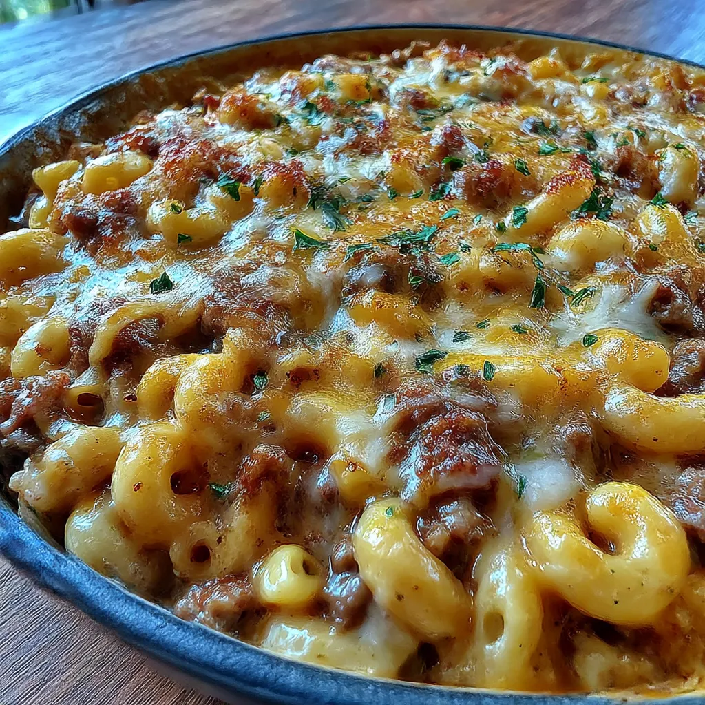 Cheeseburger Mac Soup delivers bold, creamy, tasty 5.