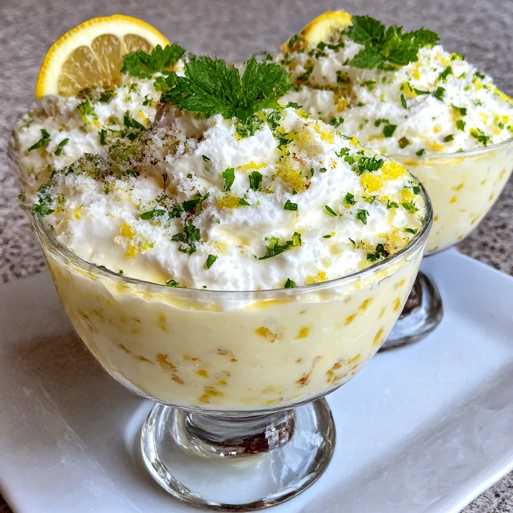 Easy Lemon Mousse: Enjoy 5-Minute Ultra Creamy Bright.