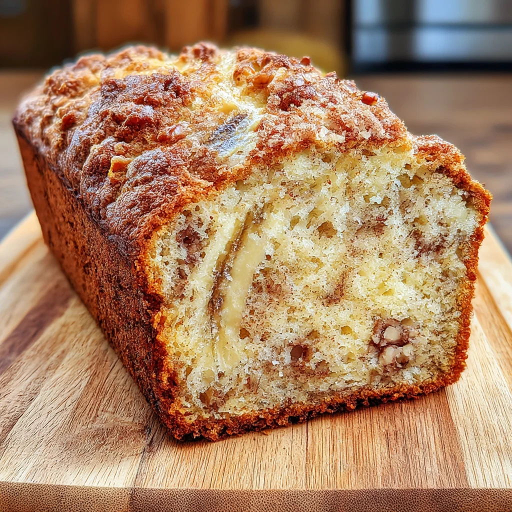 Banana Cinnamon Soft Tea Loaf